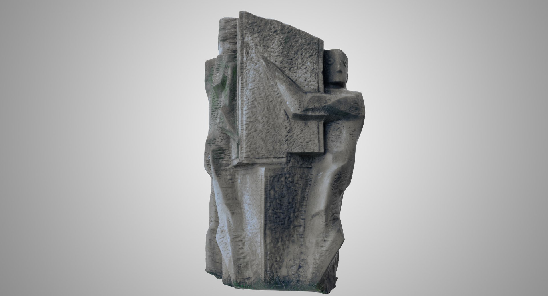 Stone statue builders 3D model - TurboSquid 1238141