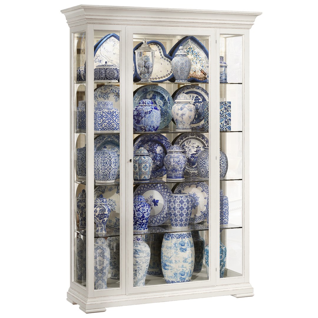Classical Display Cabinet 3D - TurboSquid 1406398