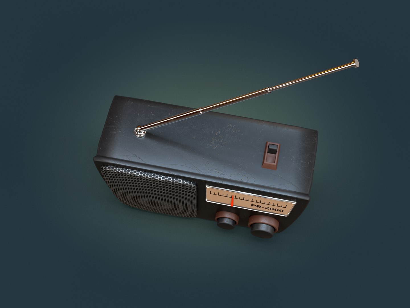 Radio Simple 3D Model - TurboSquid 1772875