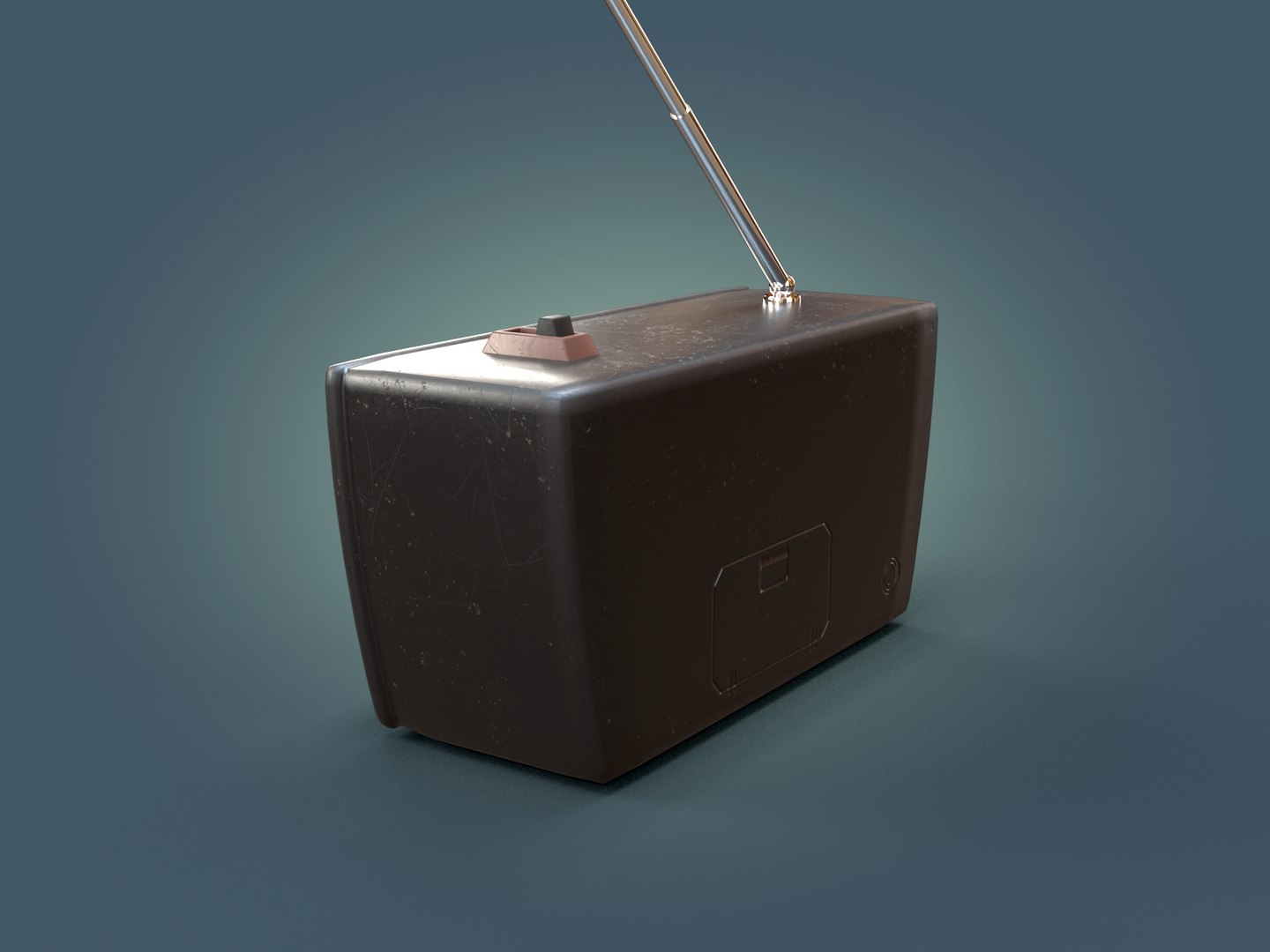 Radio Simple 3D Model - TurboSquid 1772875