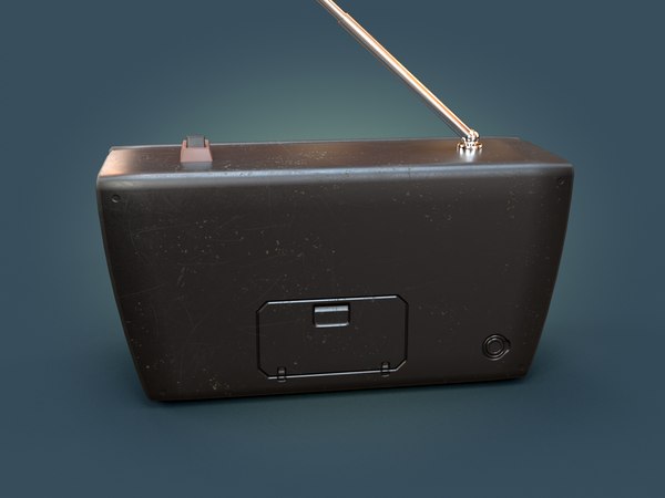 Radio Simple 3D model - TurboSquid 1772875