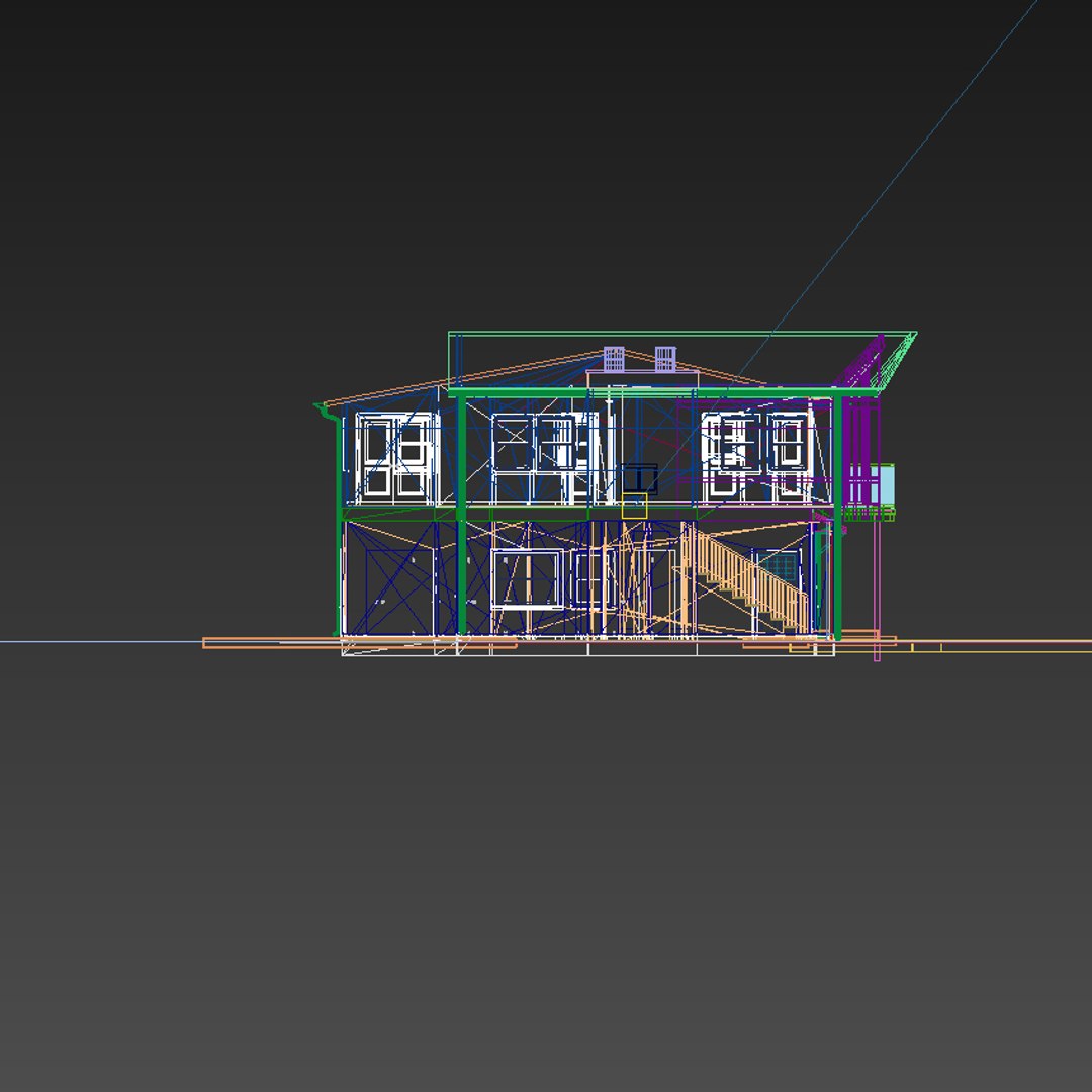 Single Family Home 3D Model - TurboSquid 1251892