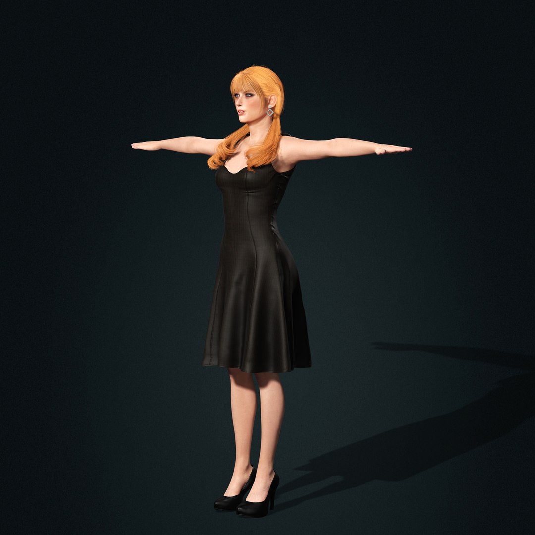 3D Taylor Swift 3D Model Low-poly Model - TurboSquid 2272834