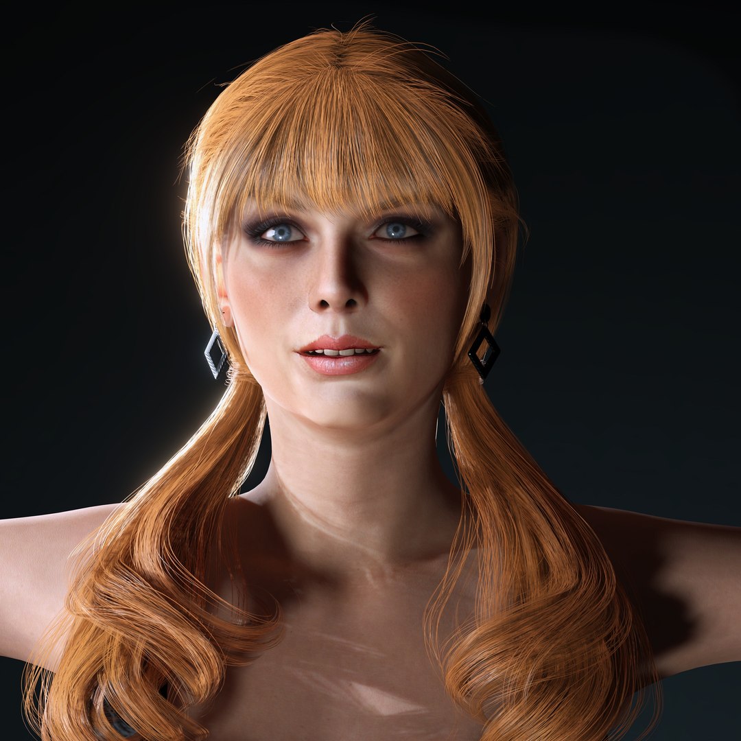 3D Taylor Swift 3D Model Low-poly Model - TurboSquid 2272834