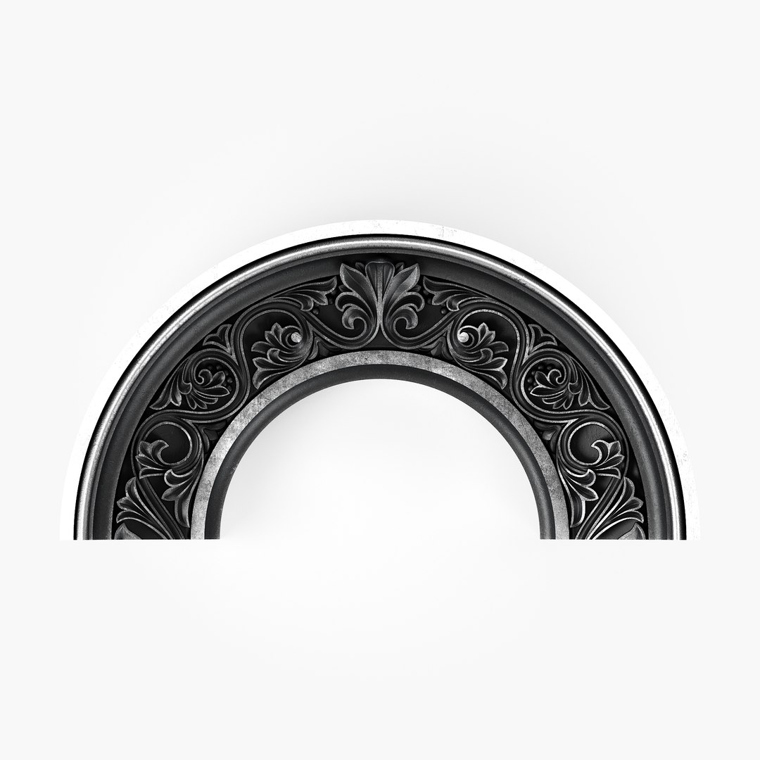 3D Carved Byzantine Arch Model - TurboSquid 2027483