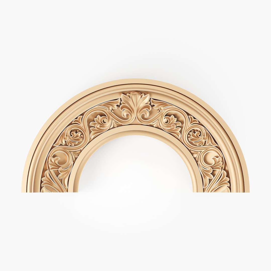 3D Carved Byzantine Arch model - TurboSquid 2027483