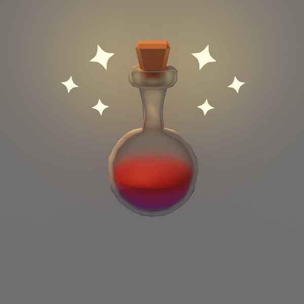 modelo 3d Cartoon Potion - TurboSquid 2007737
