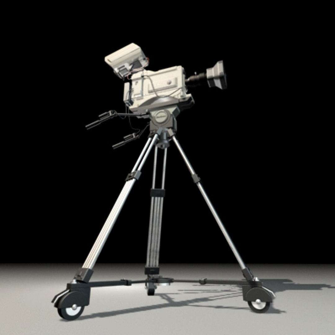 3d Tv Studio Model