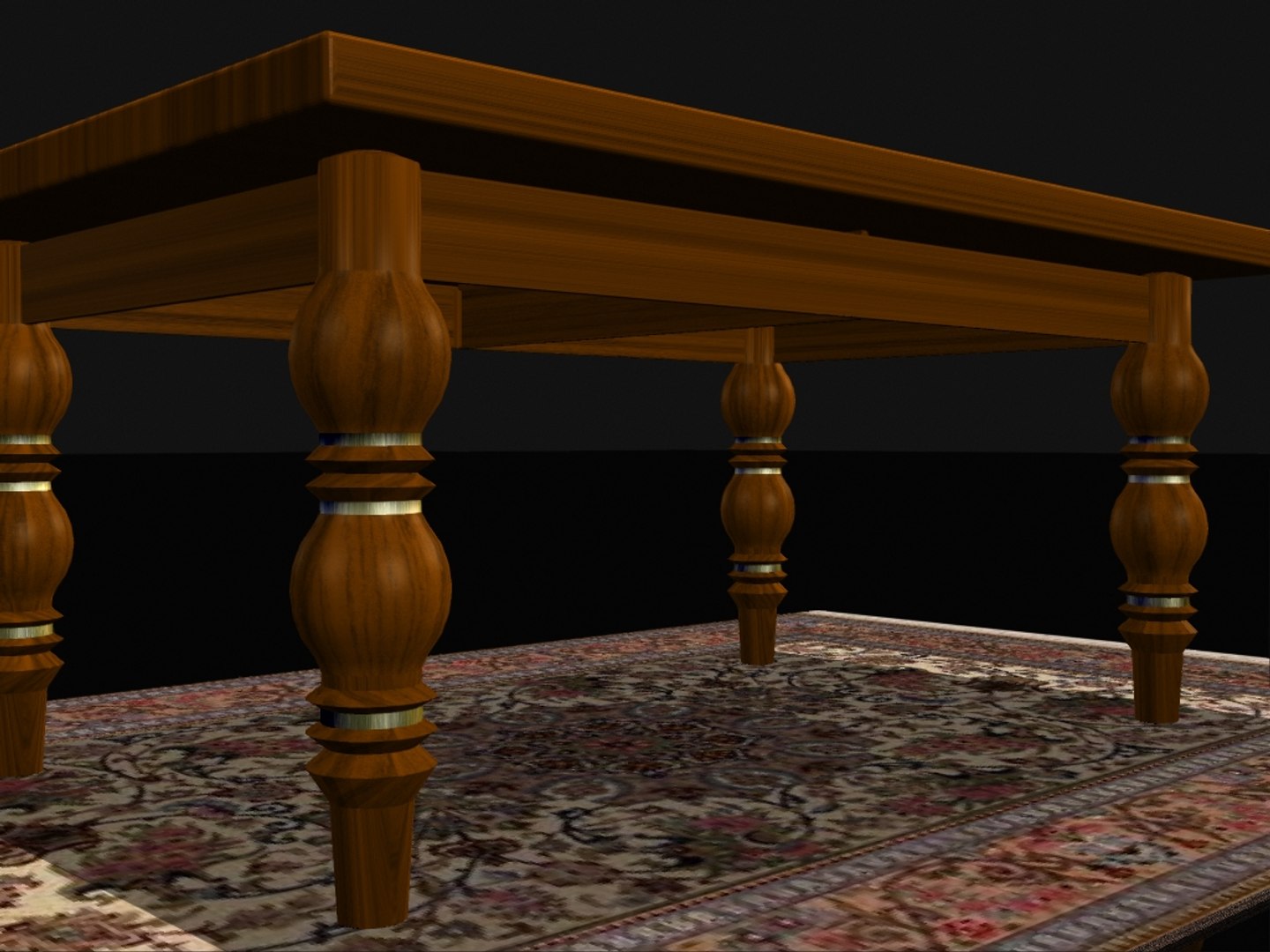 Lwo Wood Dining Table