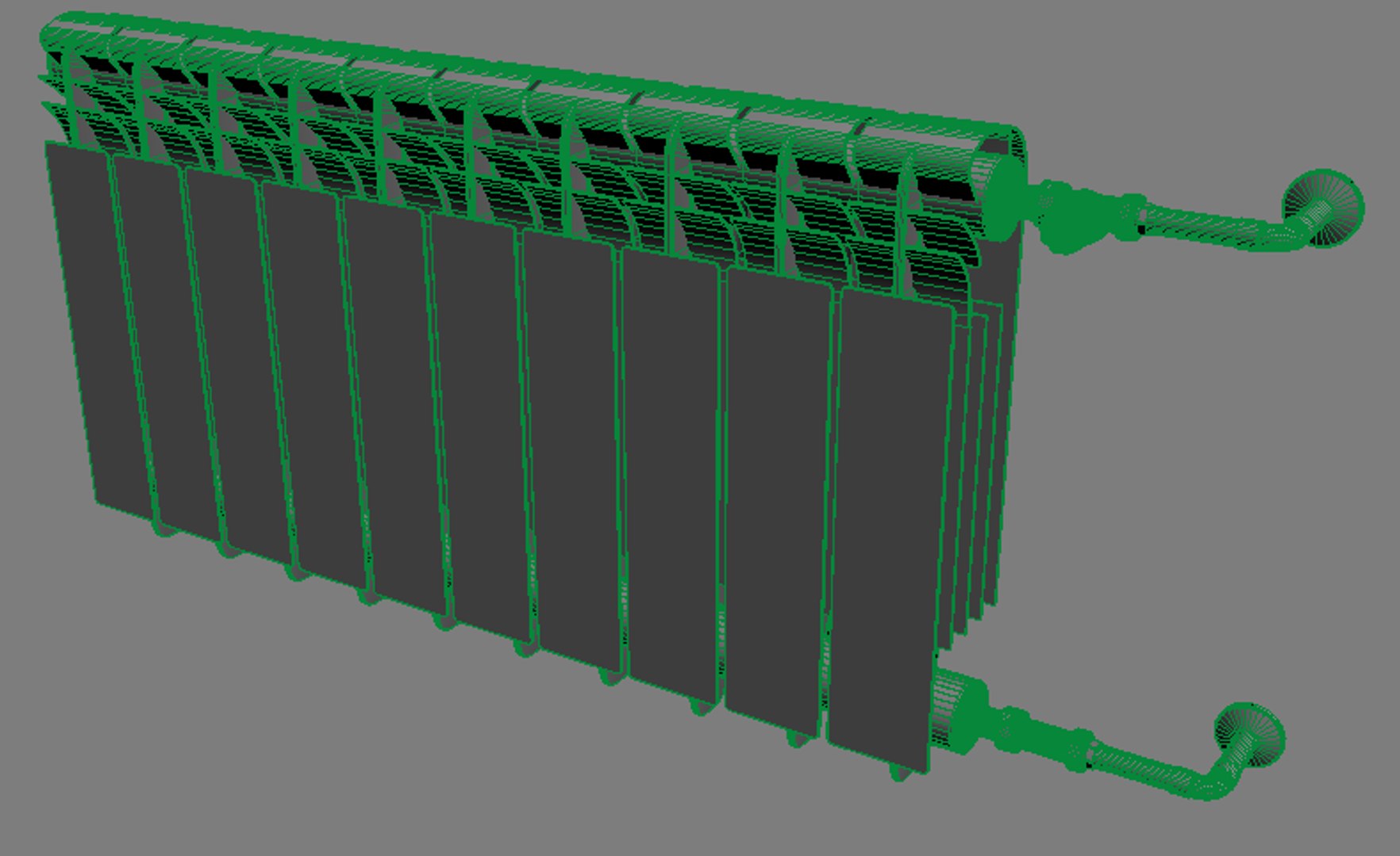 Free Radiator 3d Model