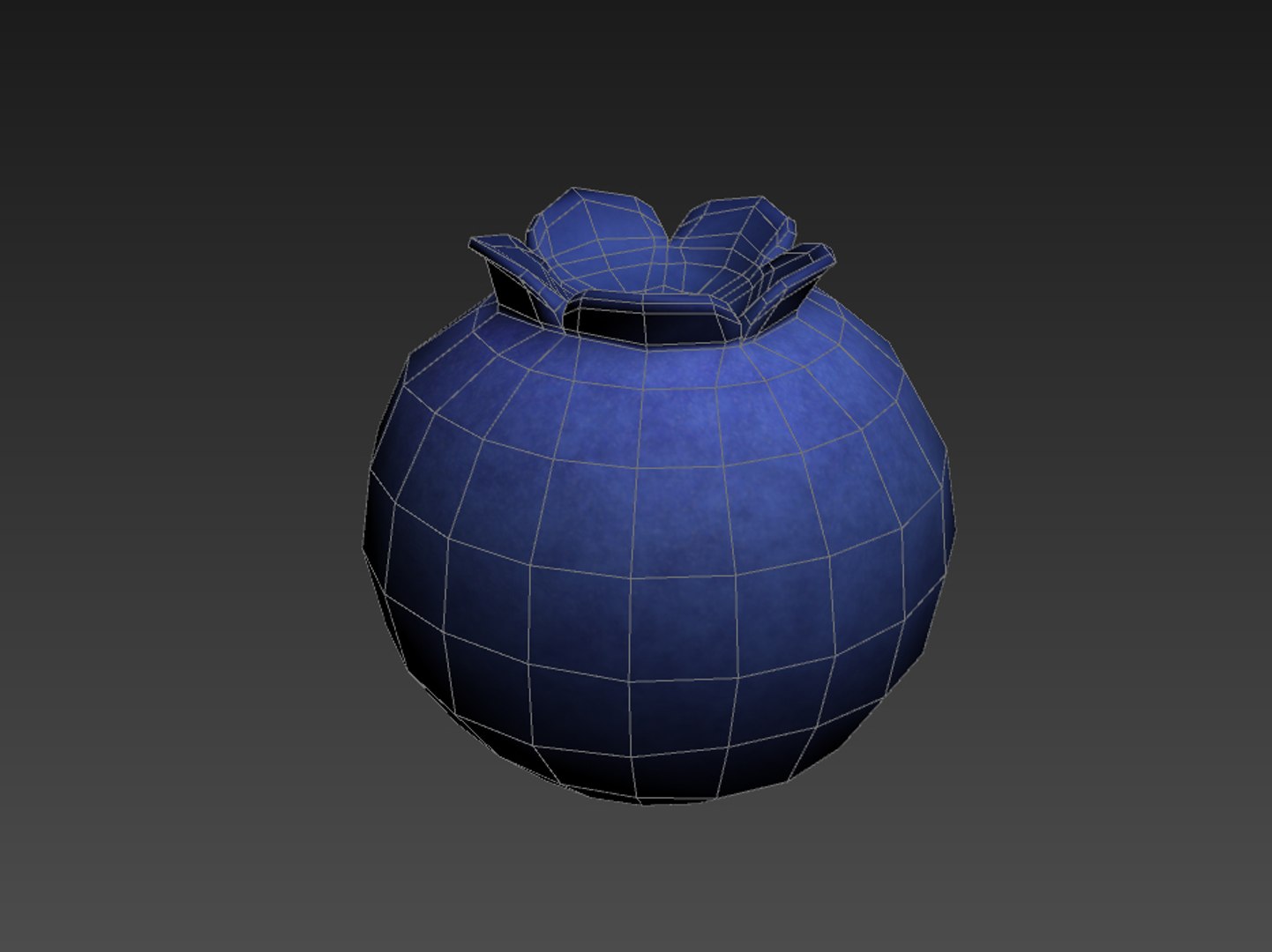 3D Blueberry Blue Berry - TurboSquid 1468908