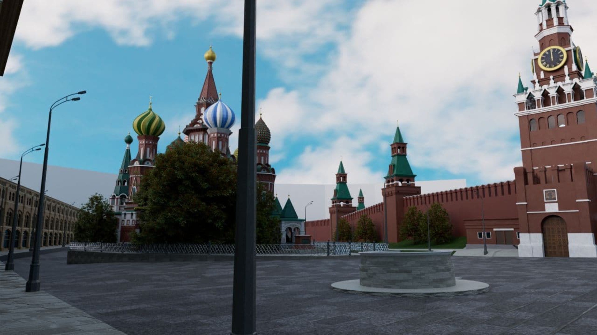 3D model Red Square Moscow - TurboSquid 2081512