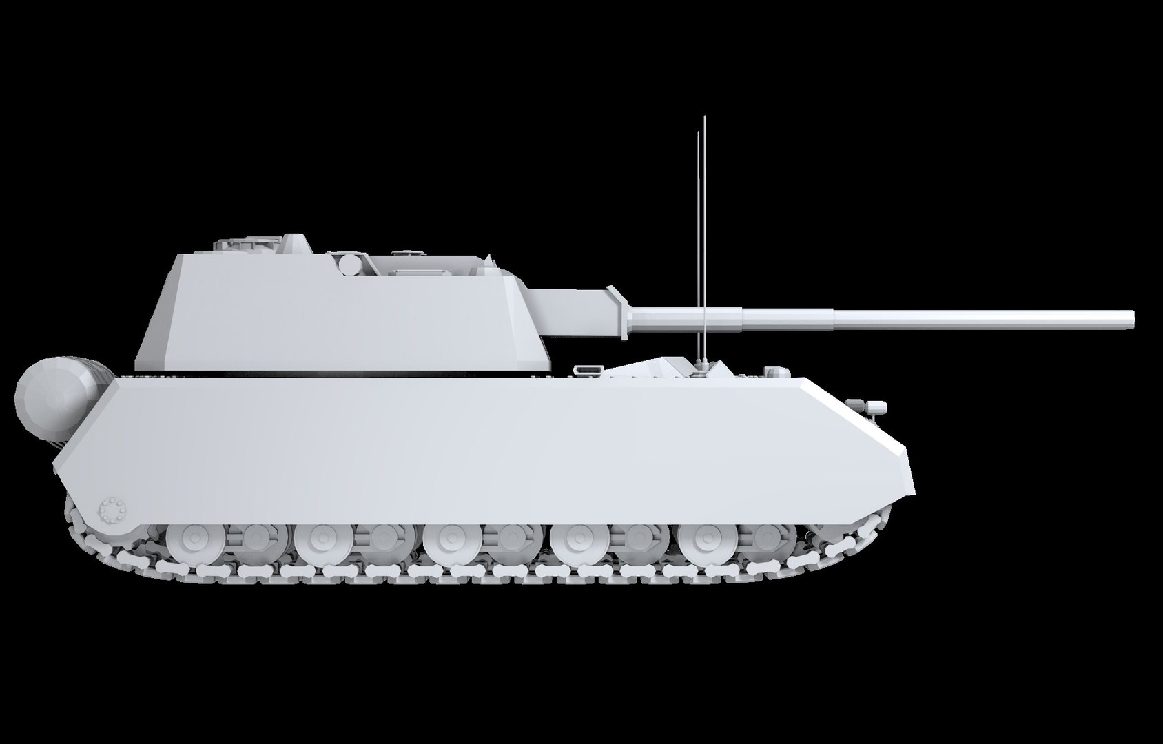 German Tanks Maus 3d Model