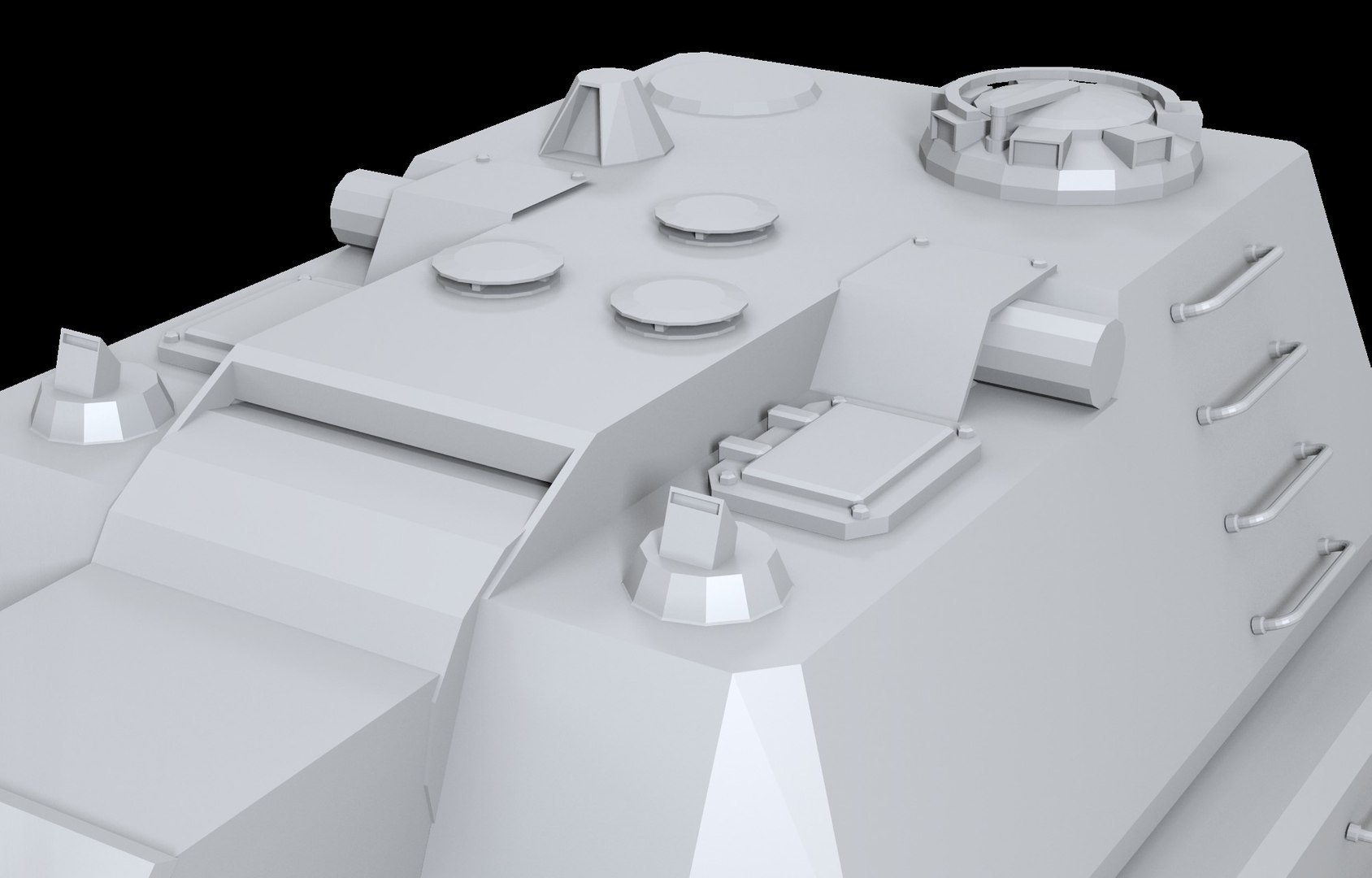 German Tanks Maus 3d Model