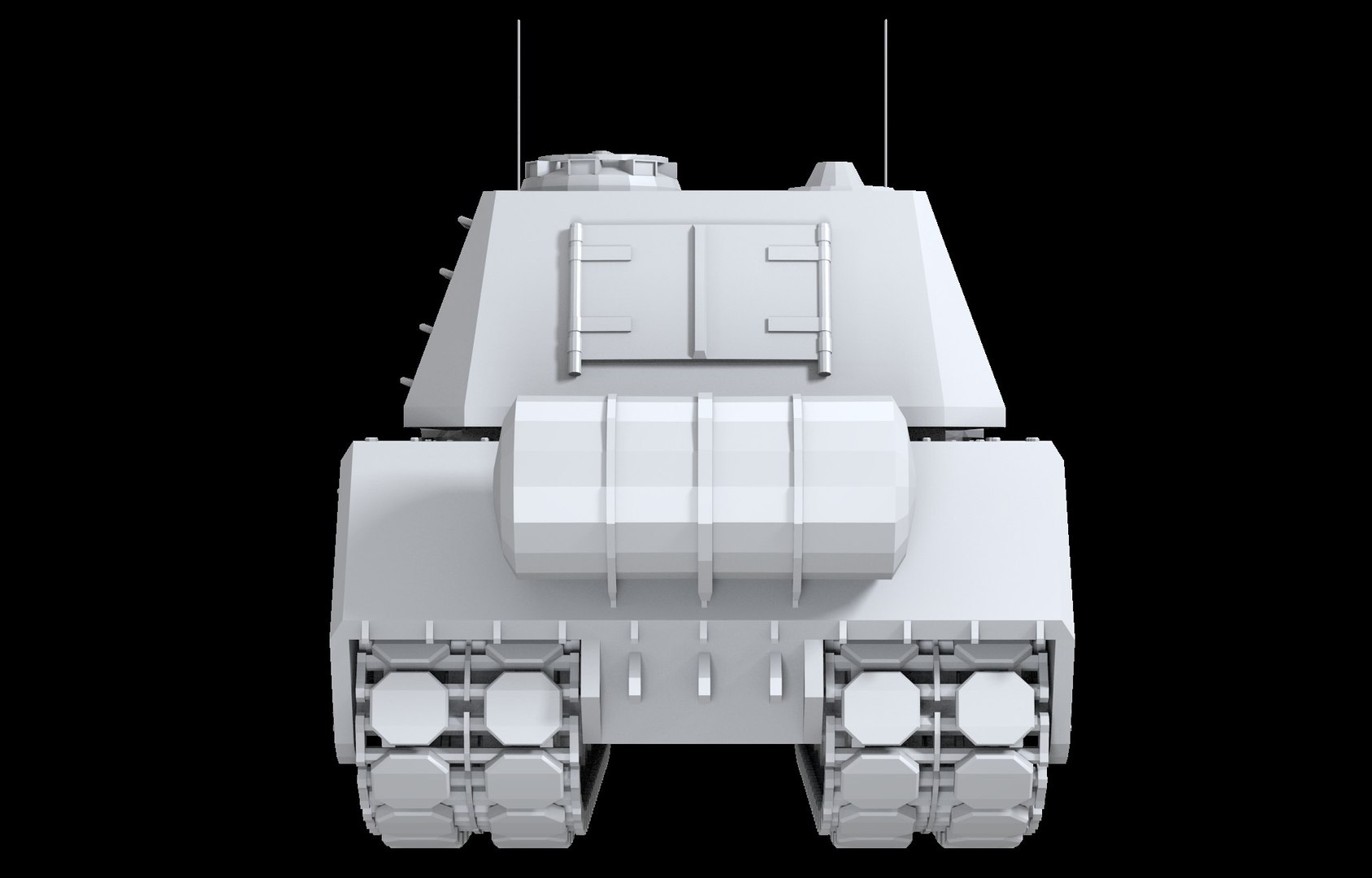 German Tanks Maus 3d Model