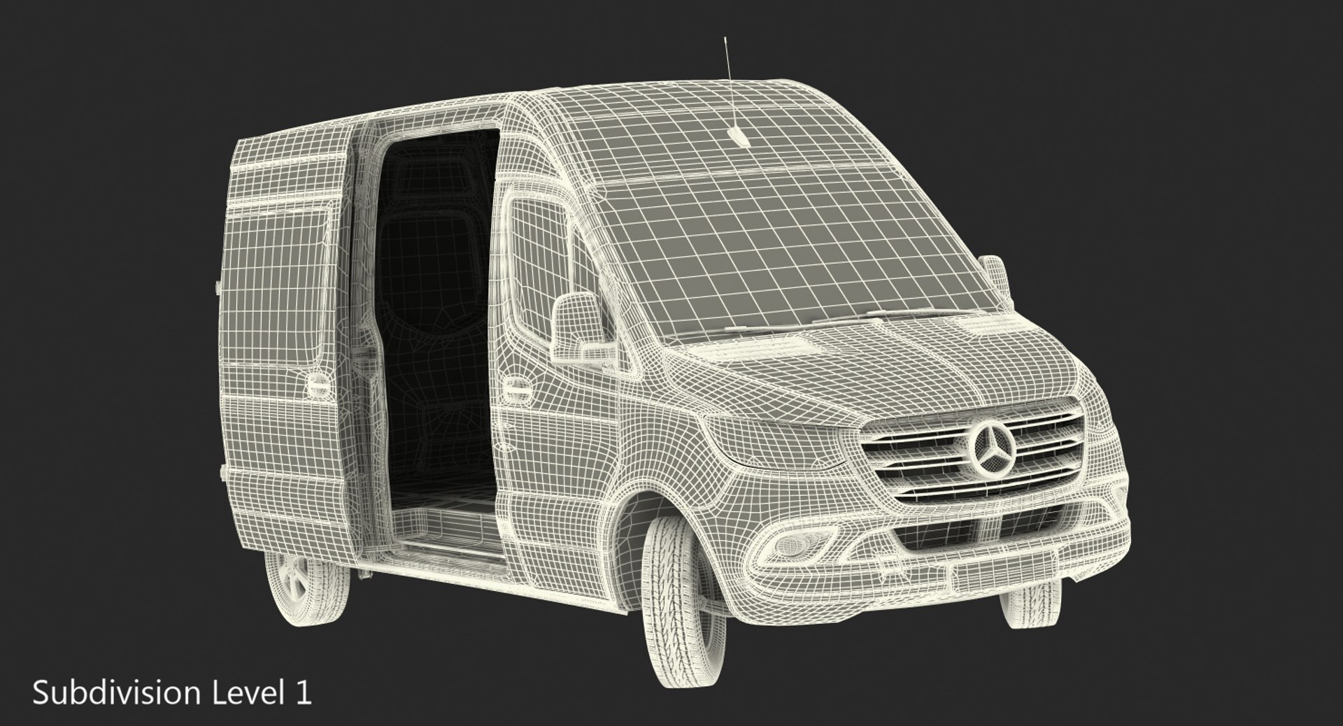 3D 2019 mercedes sprinter van - TurboSquid 1366183