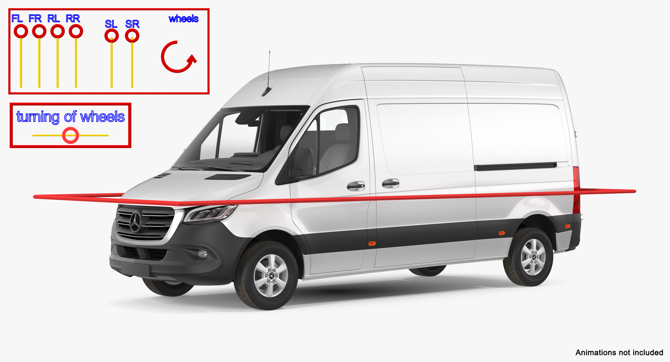 3D 2019 mercedes sprinter van - TurboSquid 1366183
