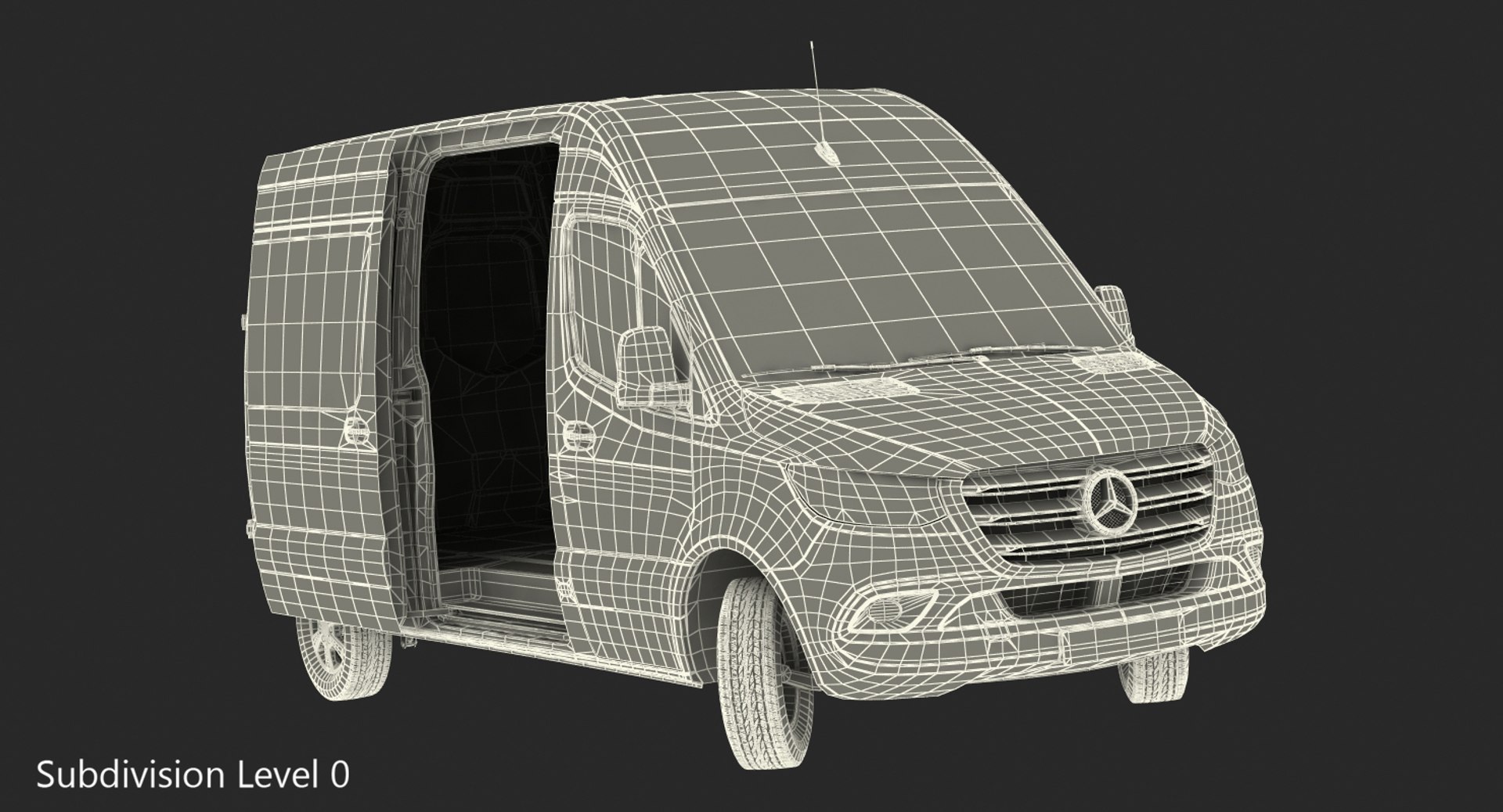 3D 2019 mercedes sprinter van - TurboSquid 1366183