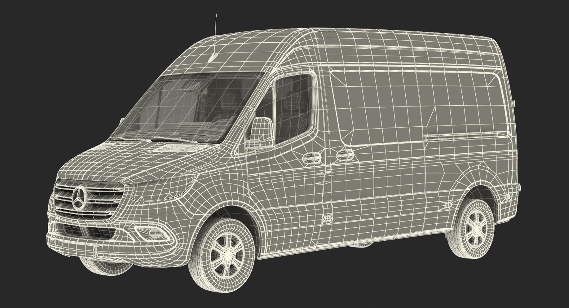 3D 2019 mercedes sprinter van - TurboSquid 1366183