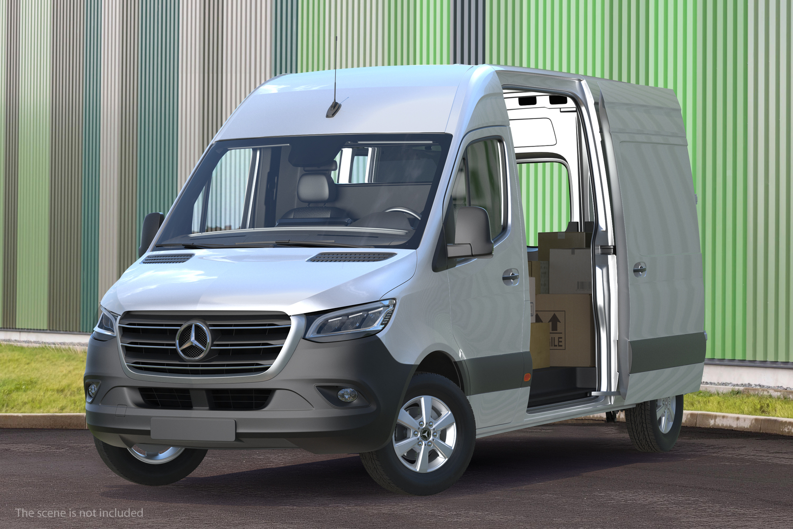 3D 2019 mercedes sprinter van - TurboSquid 1366183