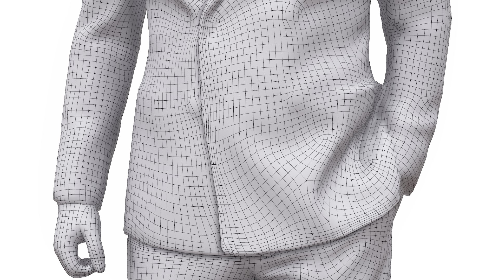 Cleaned Scan Arron Cooper Manager Hat Standing Model - TurboSquid 1810489