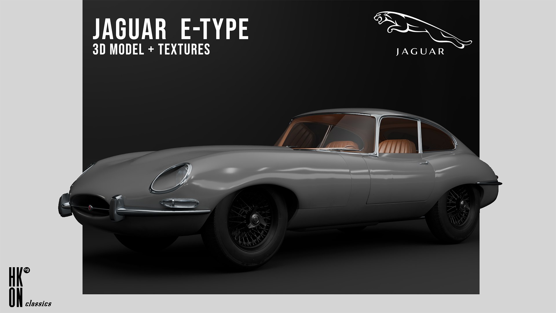 3D Model Jaguar E-Type - 3D Model 3D Model - TurboSquid 2403250
