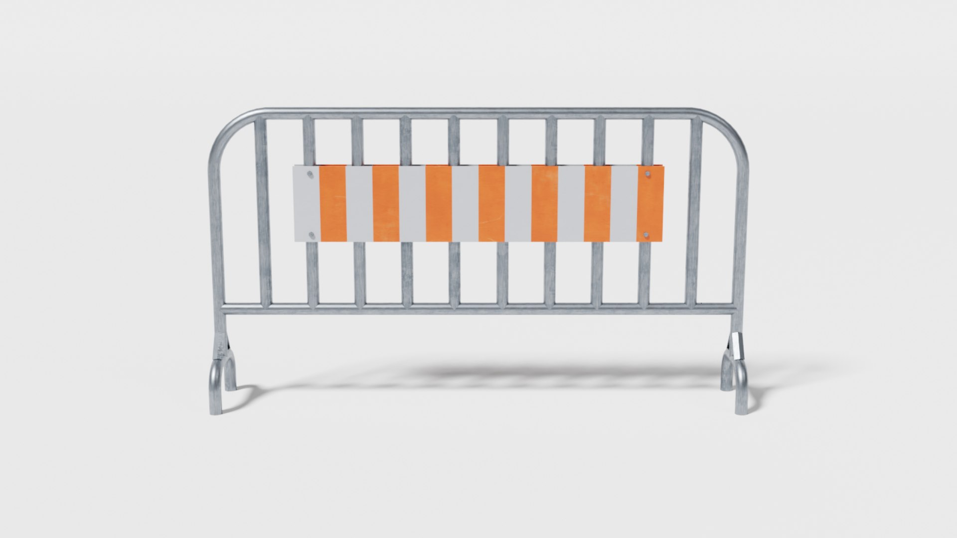 Low Poly Street Barriers 3D Model - TurboSquid 1947751