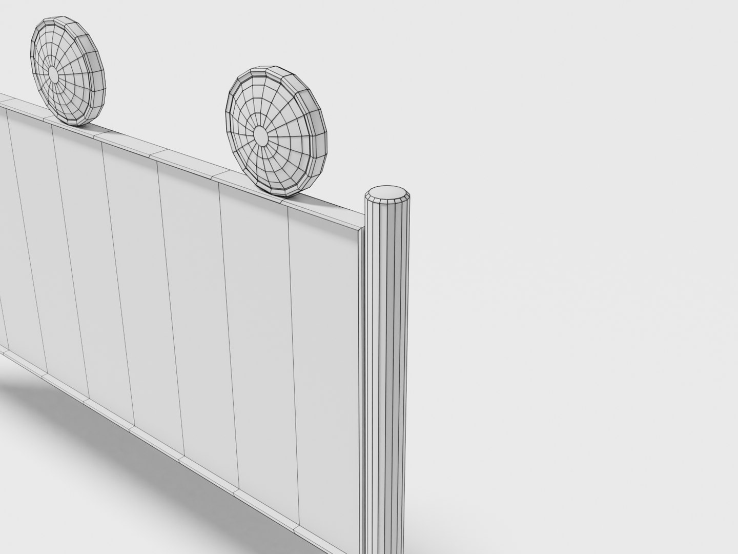 Low Poly Street Barriers 3D Model - TurboSquid 1947751