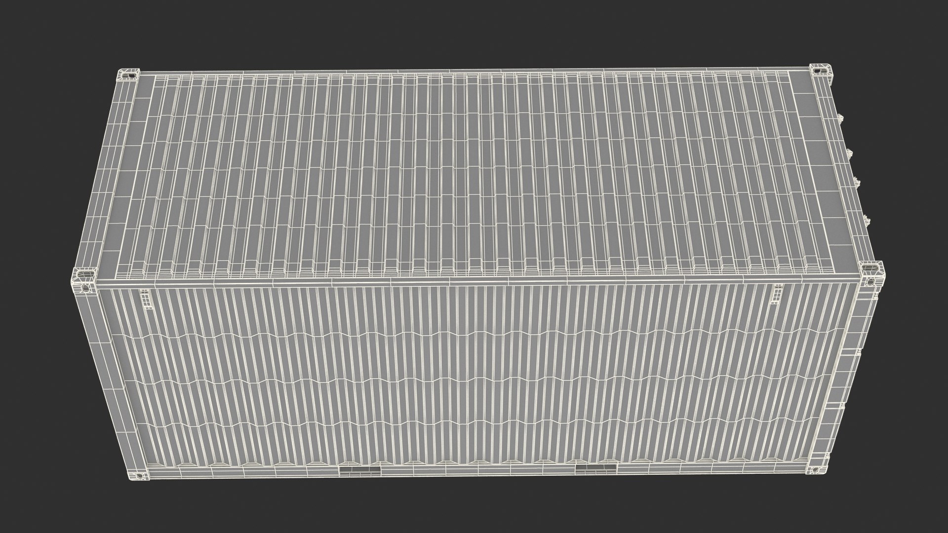 20 Ft ISO Shipping Container 3D Model - TurboSquid 2417661