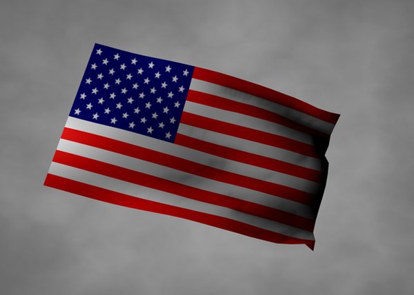 american flag 3ds