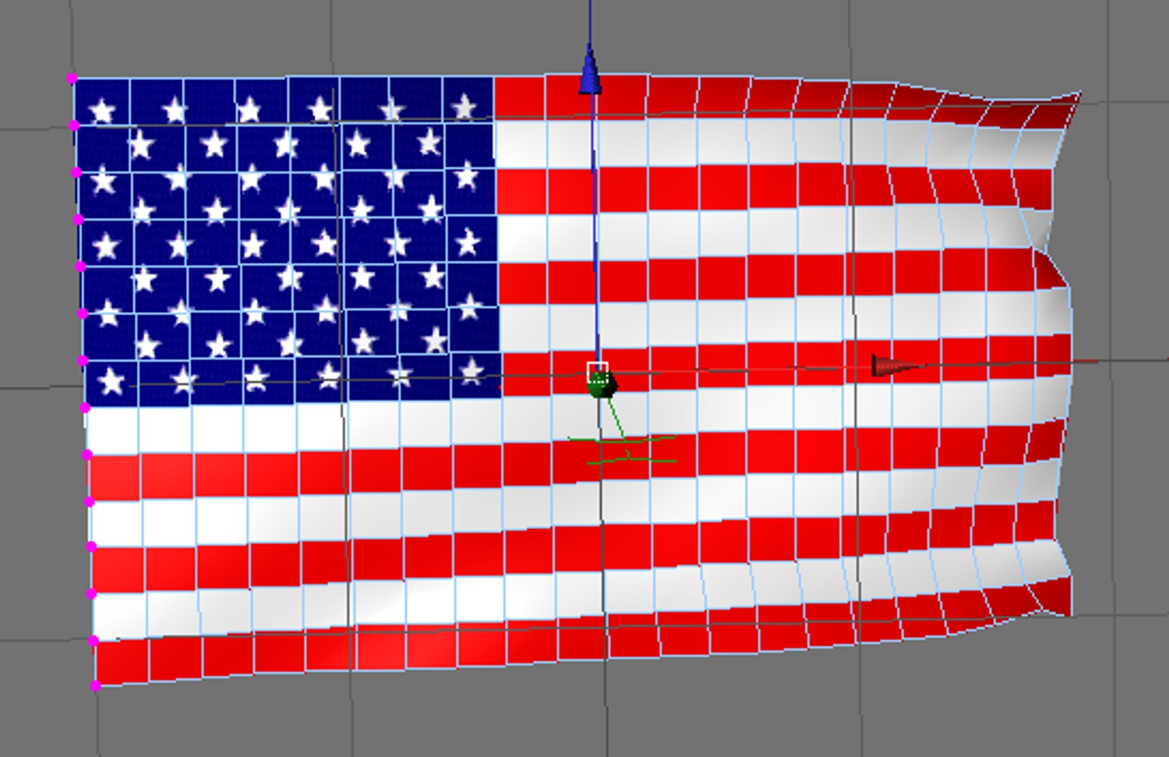 American Flag 3ds
