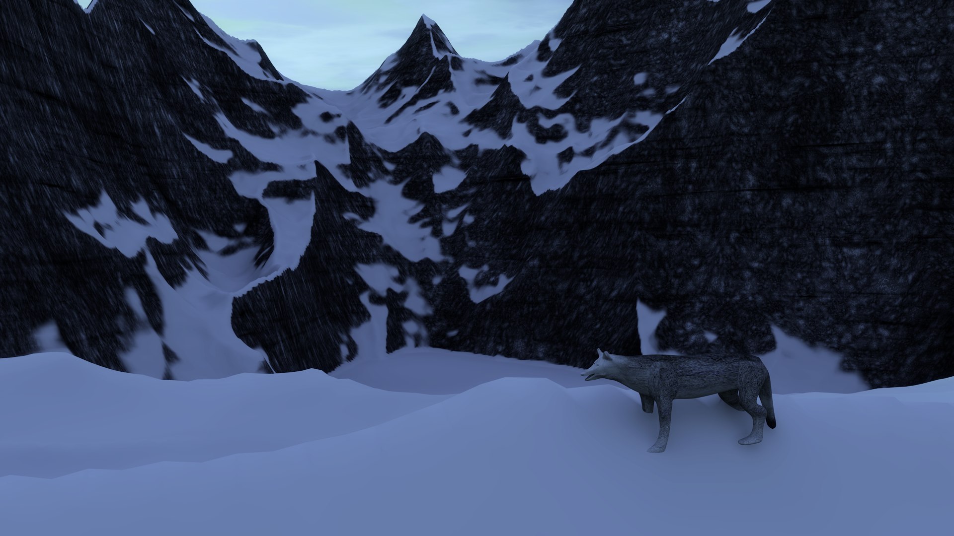 Free 3D Gray Wolf - TurboSquid 1251296