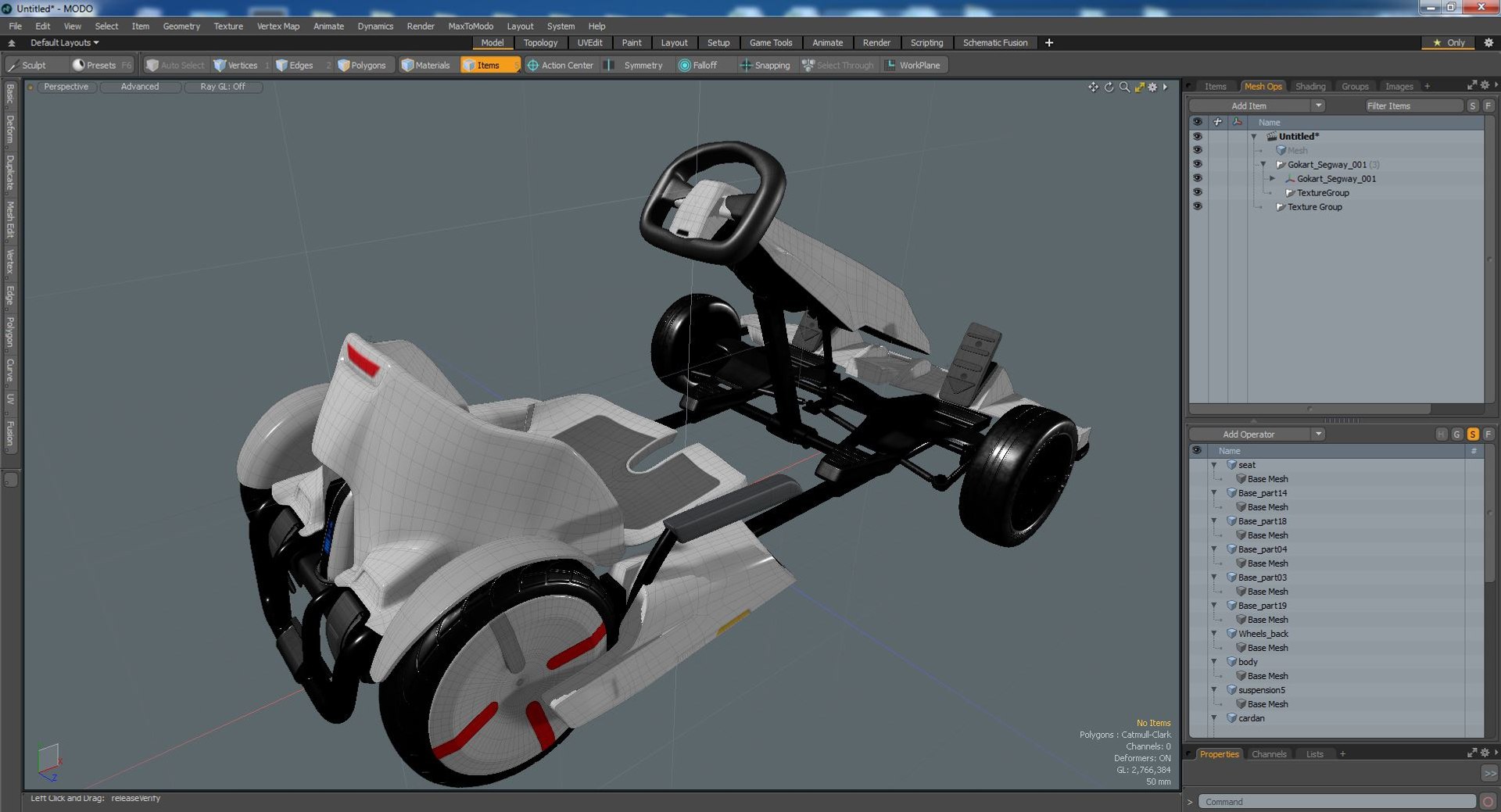 3D Gokart Segway model - TurboSquid 2021464