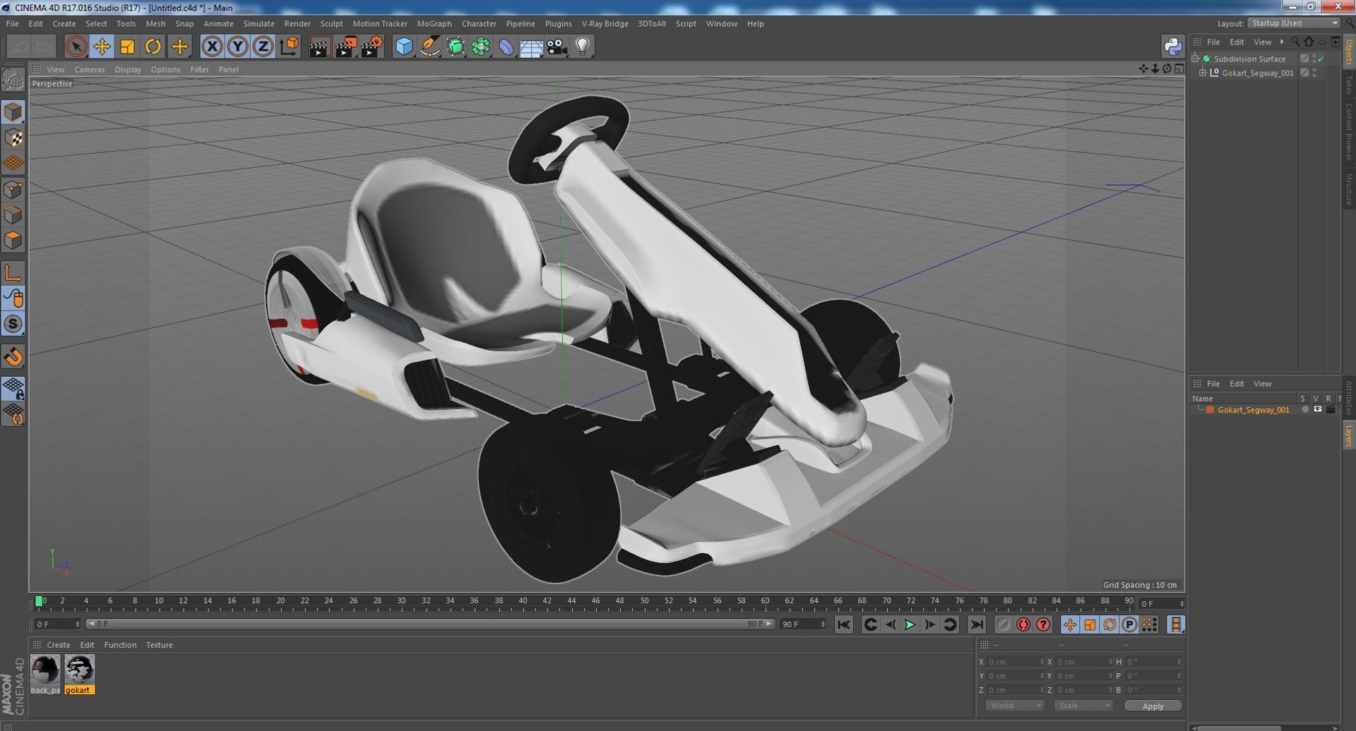 3D Gokart Segway model - TurboSquid 2021464