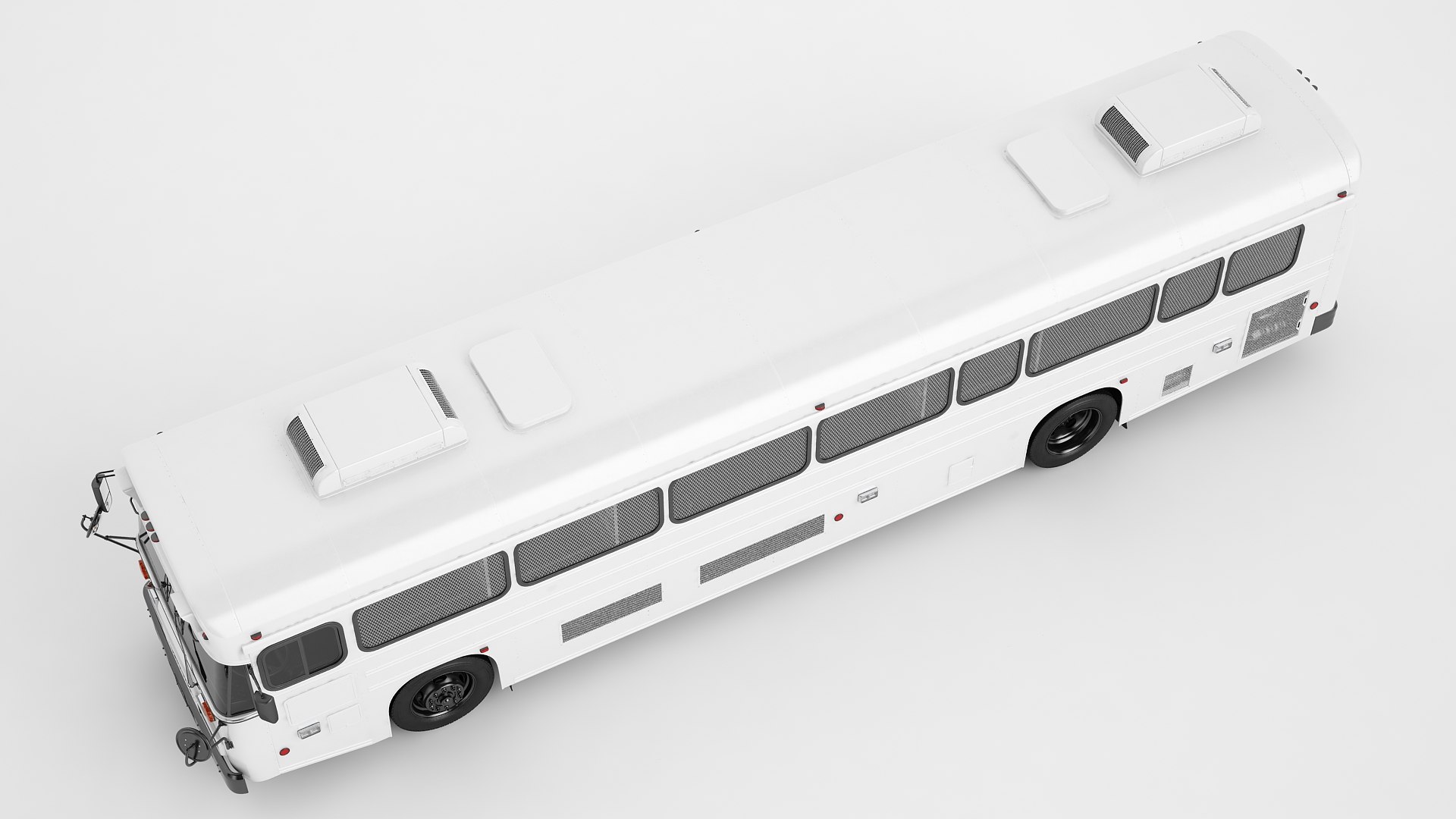 3D prison bus 2000 model - TurboSquid 1591061