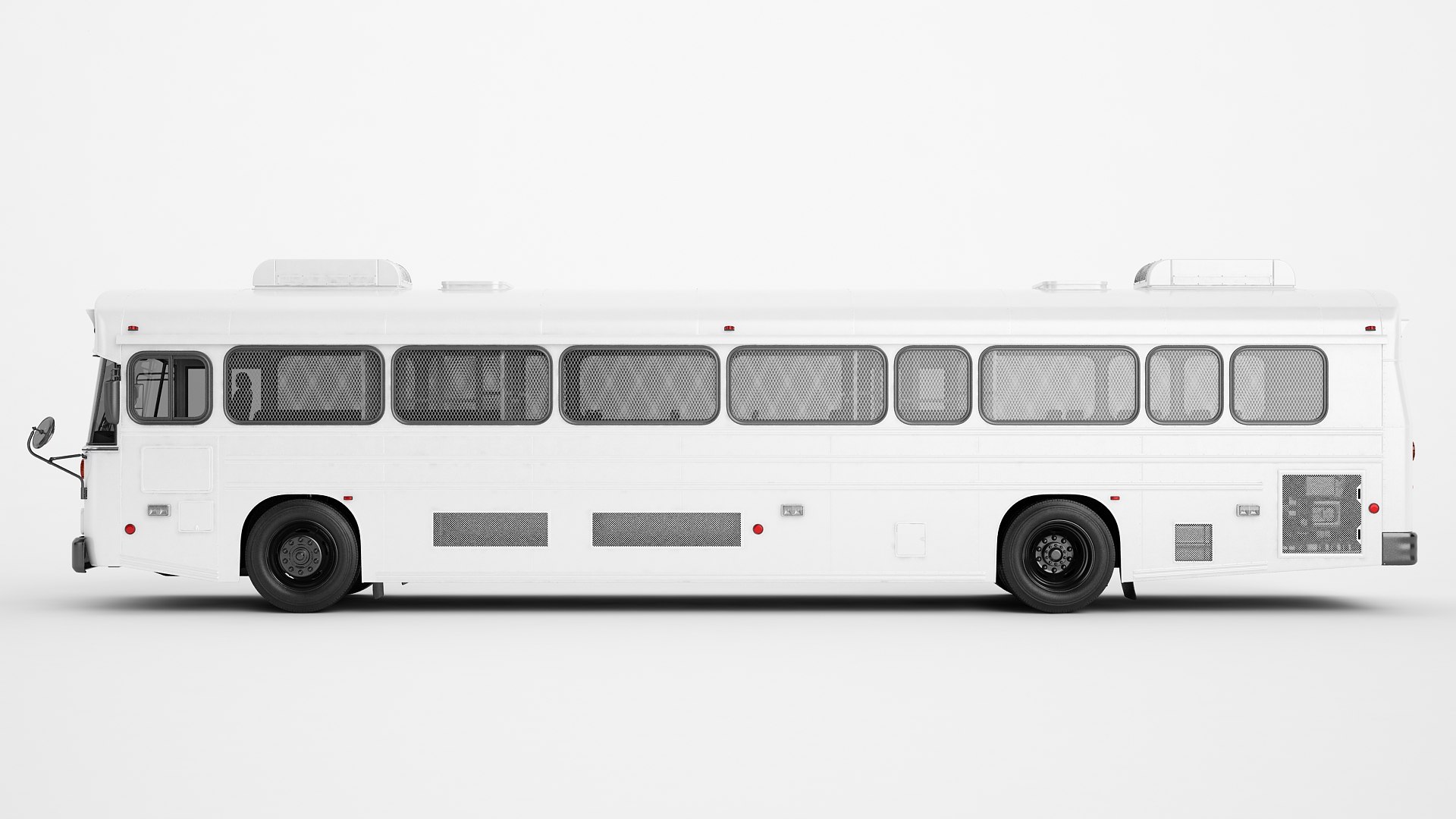 3D Prison Bus 2000 Model - TurboSquid 1591061