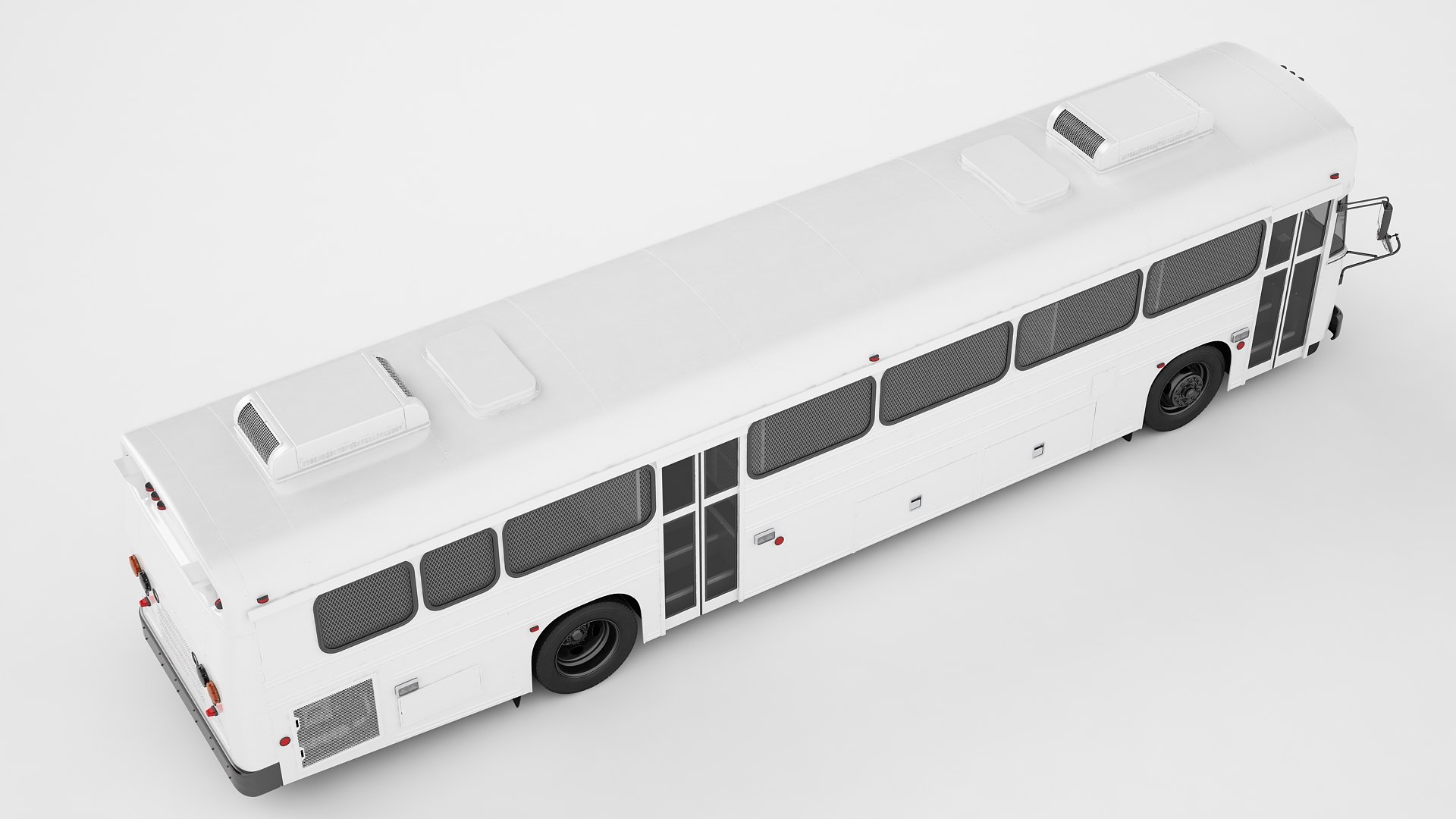 3D prison bus 2000 model - TurboSquid 1591061