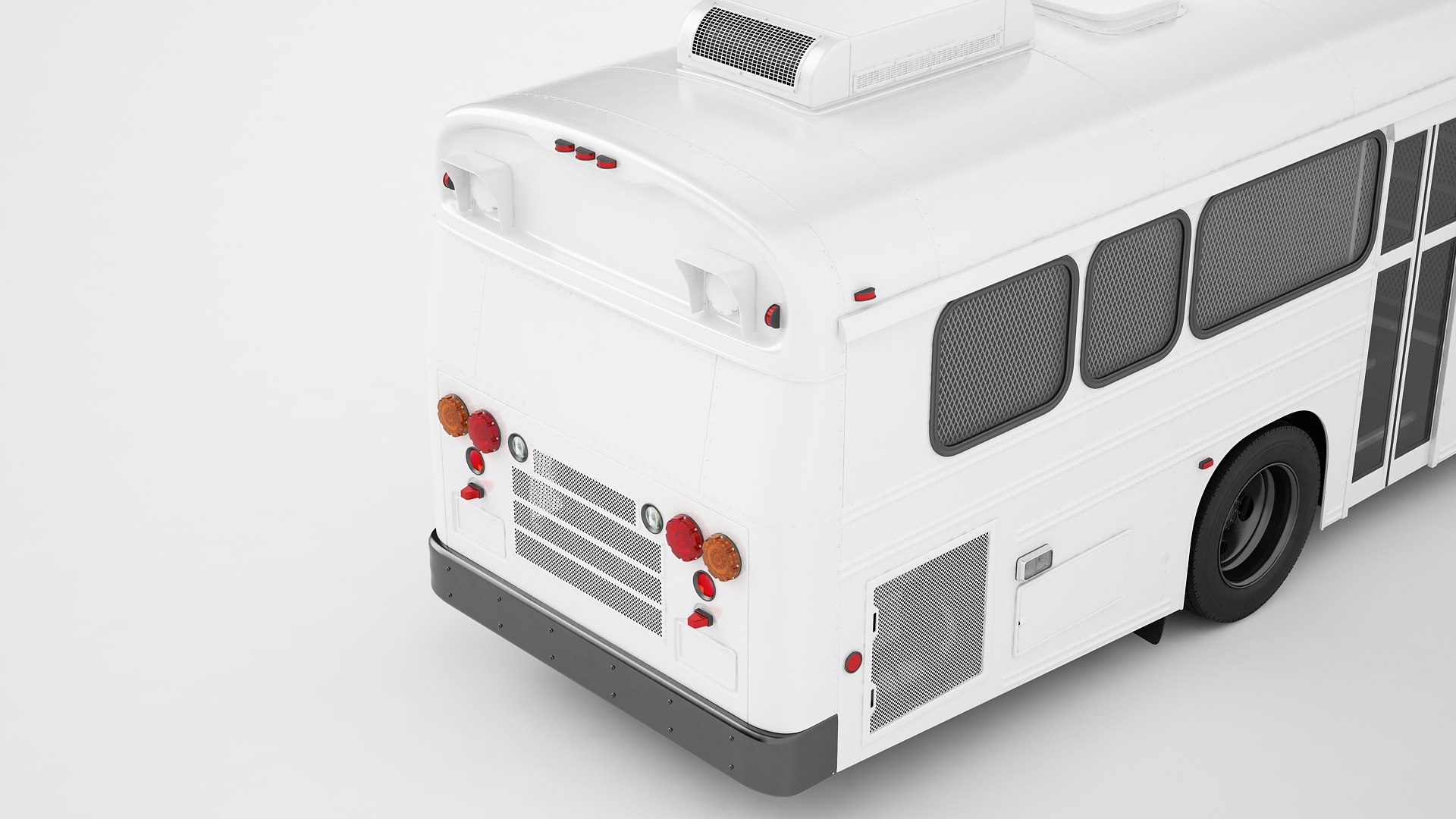 3D prison bus 2000 model - TurboSquid 1591061