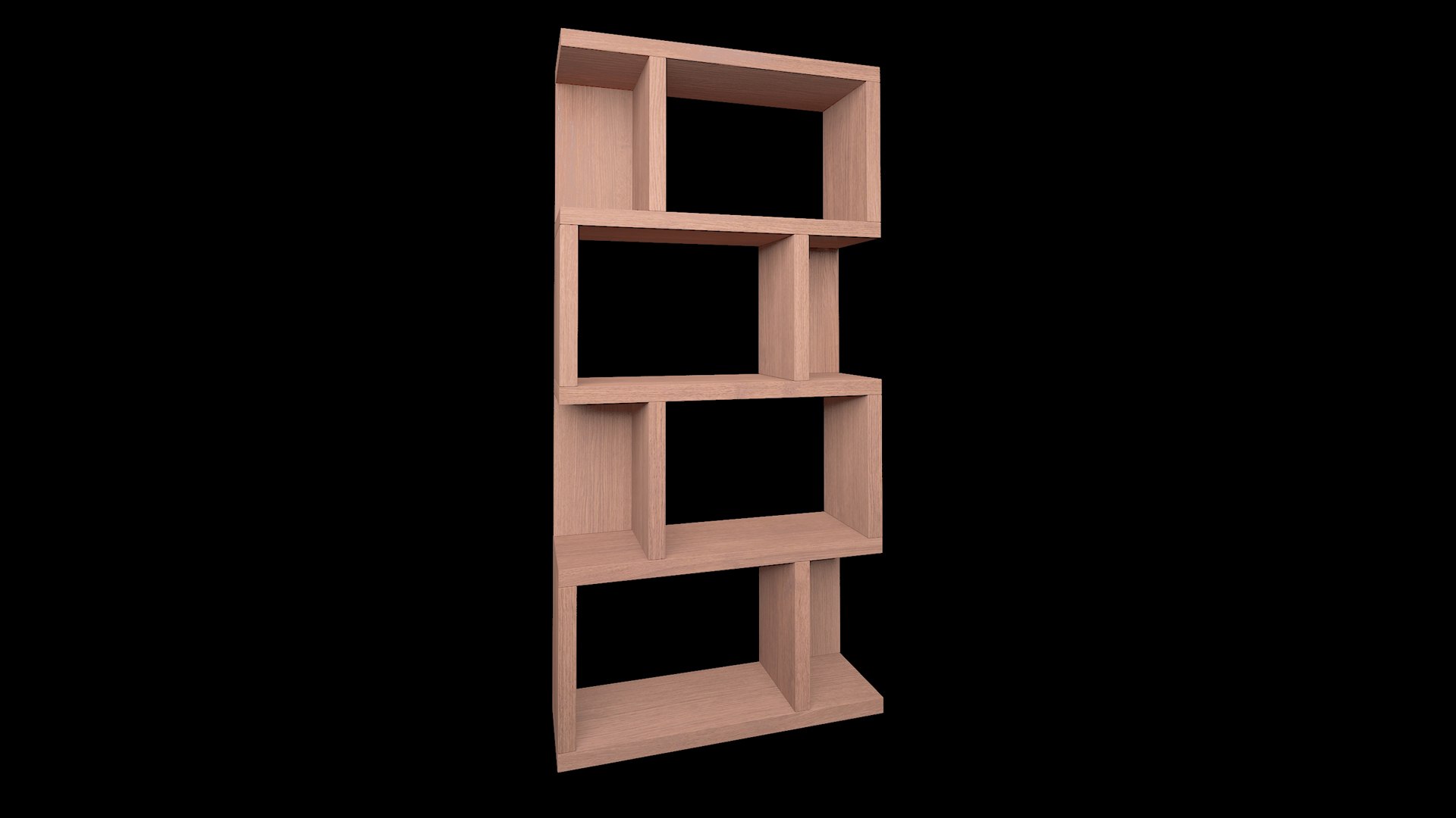 3D Bookshelf slider boxes 2 with books model - TurboSquid 2051650