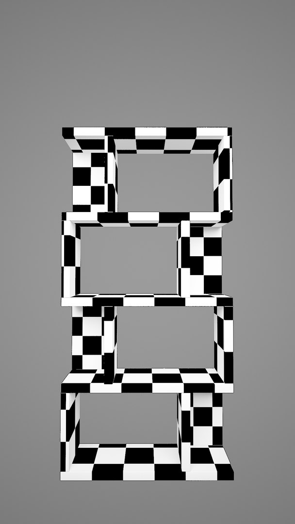 3D Bookshelf slider boxes 2 with books model - TurboSquid 2051650