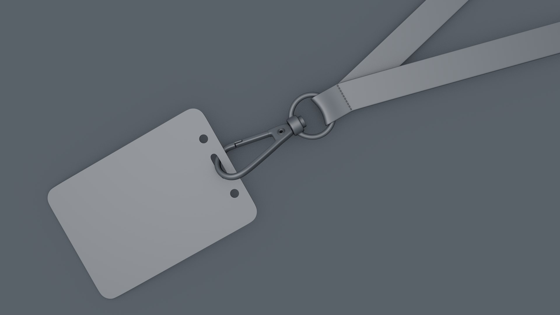3D Model Lanyard Mockup - TurboSquid 2218688