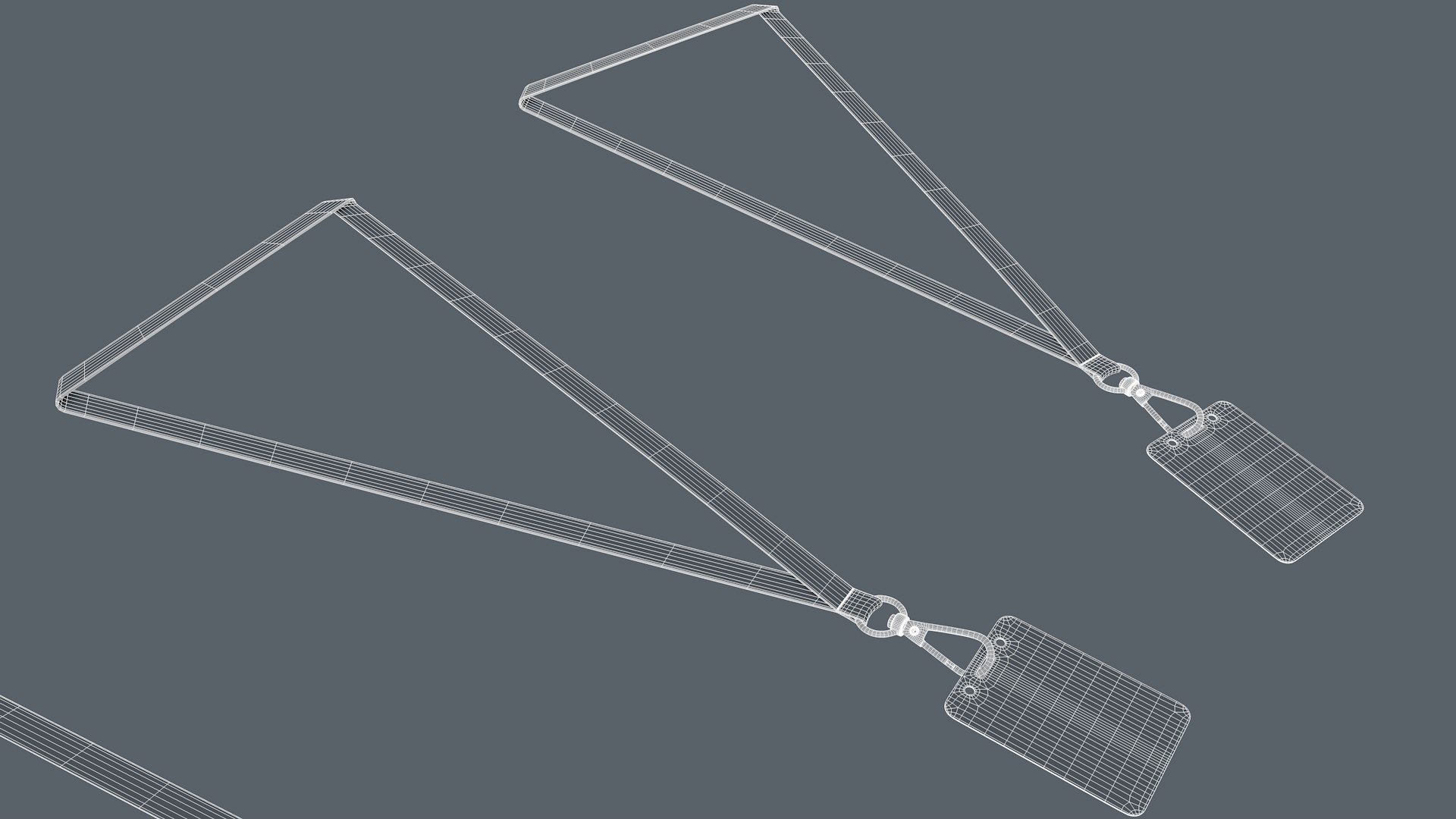3D Model Lanyard Mockup - TurboSquid 2218688