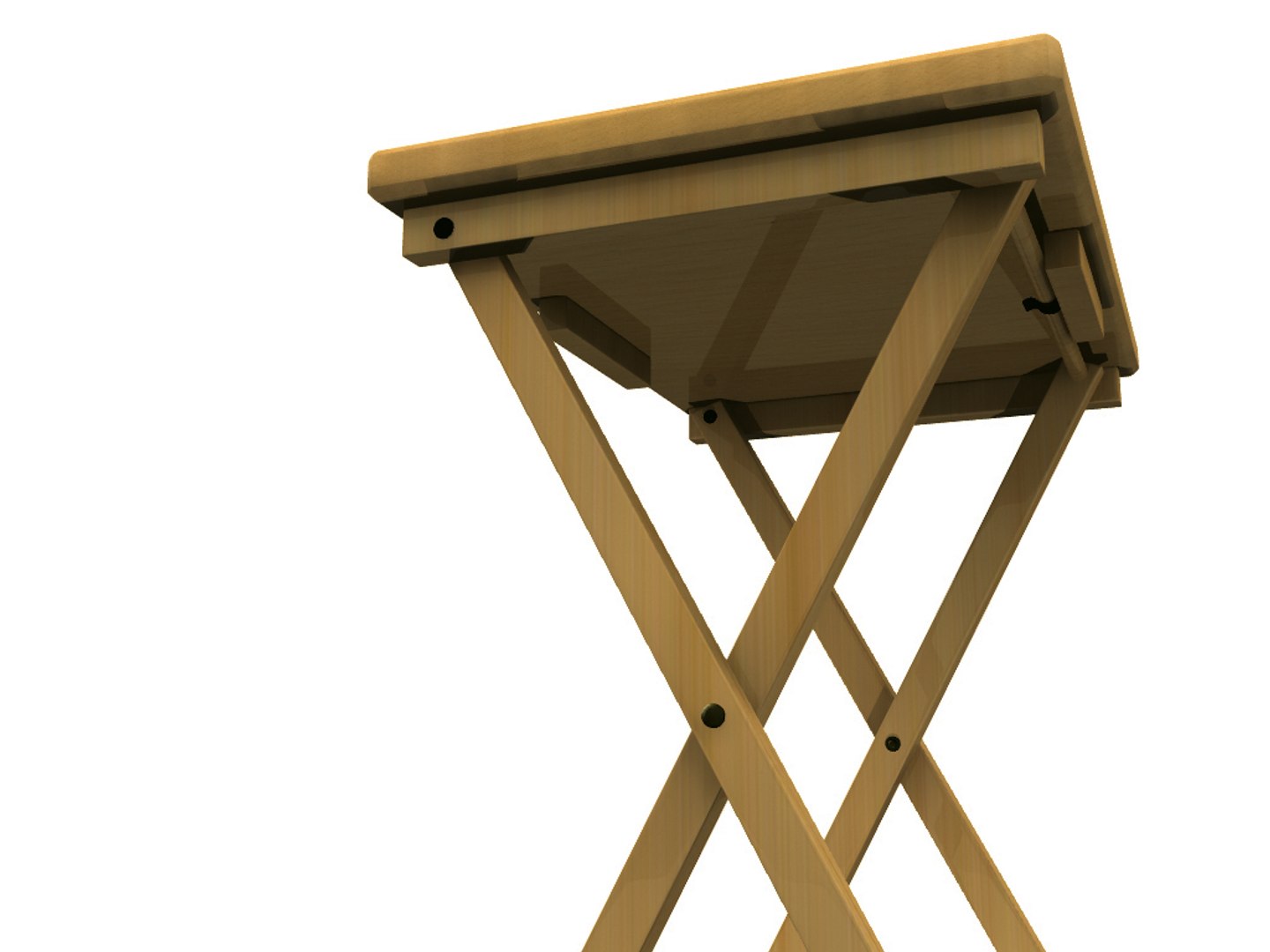 Folding Table 3d Model
