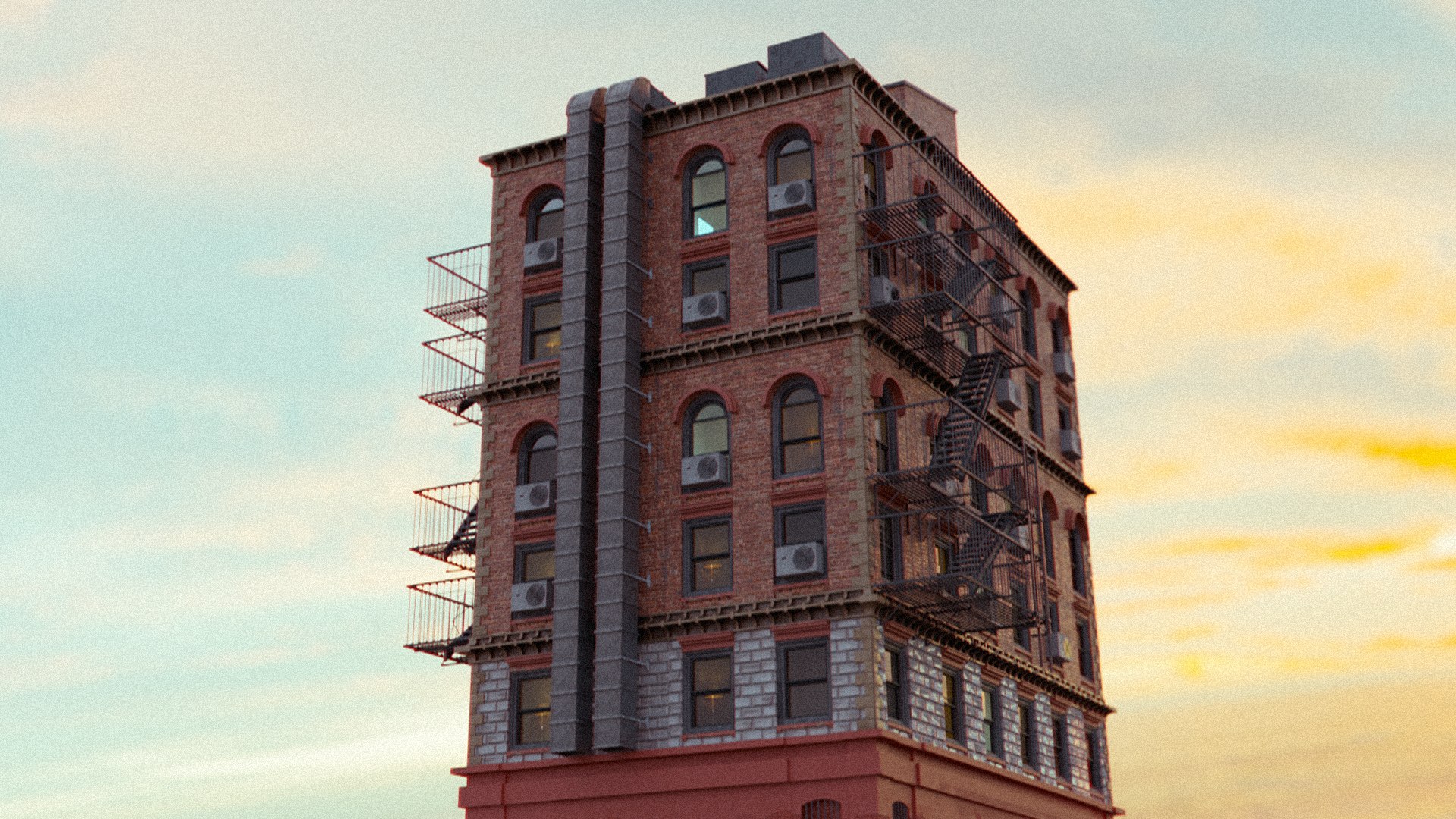 3D Model Brooklyn Inspired Building - TurboSquid 1741184