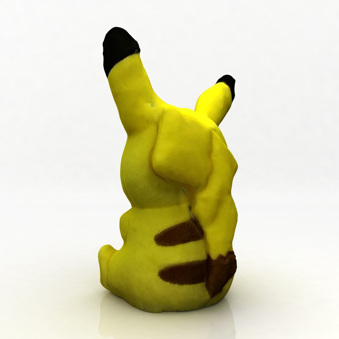 pokemon - pikachu 3d max