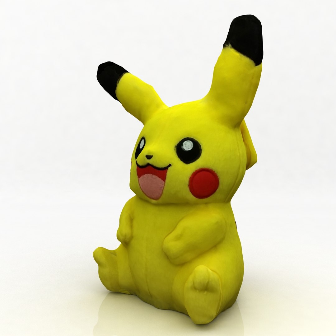 Pokemon - Pikachu 3d Max