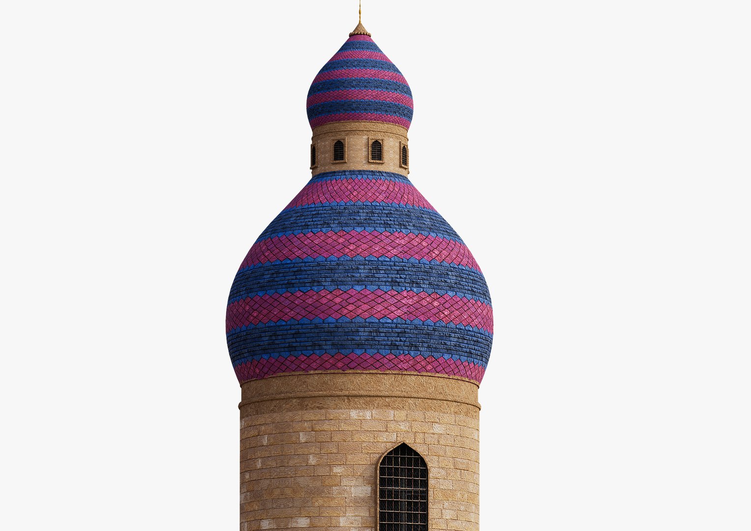 3D Fantasy Arab Tower Model - TurboSquid 1850034