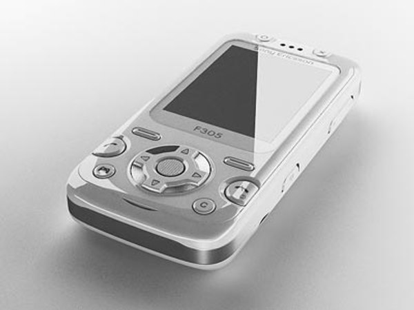 sony ericsson f305 3d model