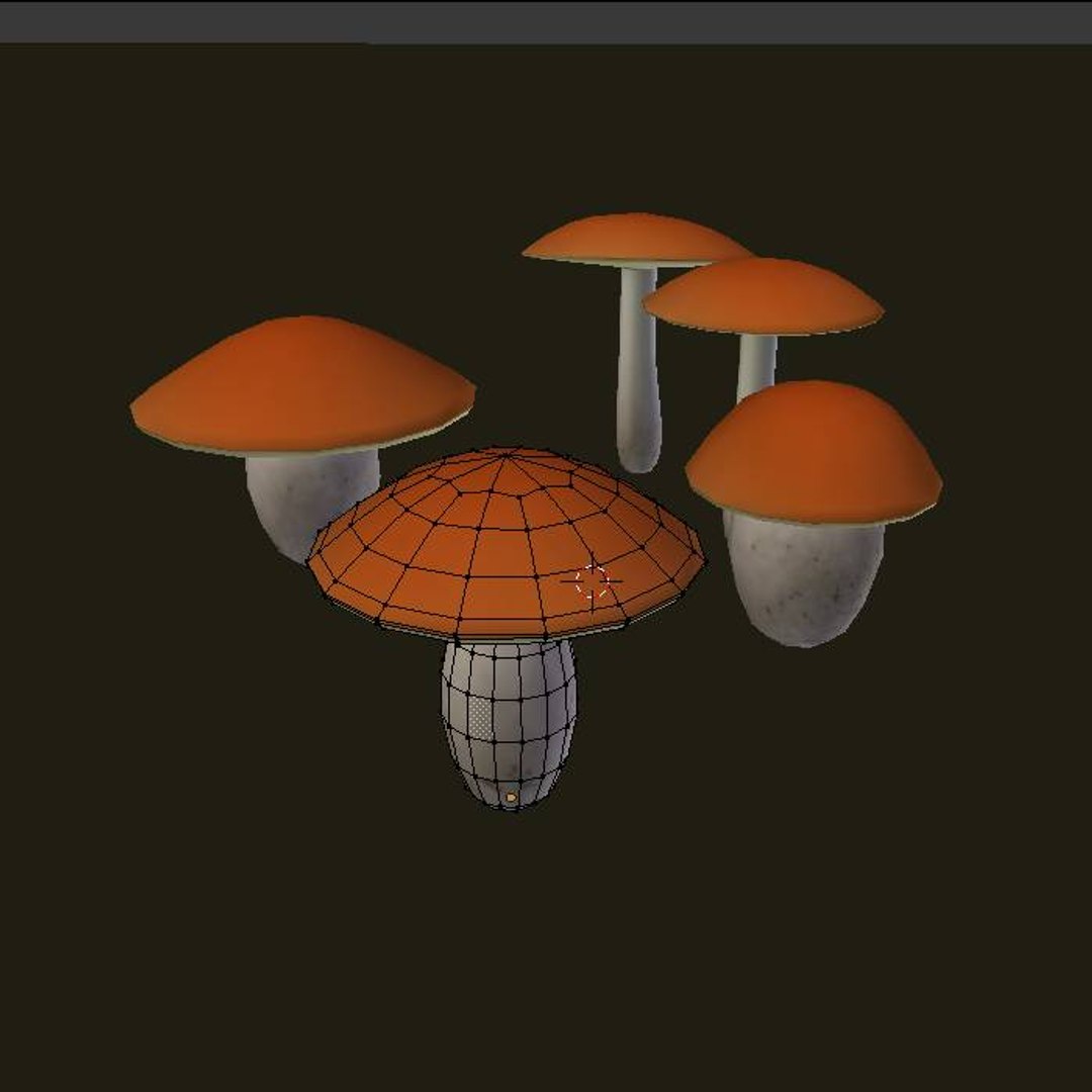 Boletus Cartoon 3d 3ds