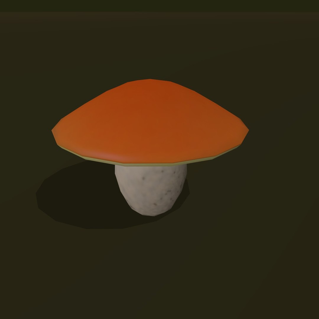 Boletus Cartoon 3d 3ds
